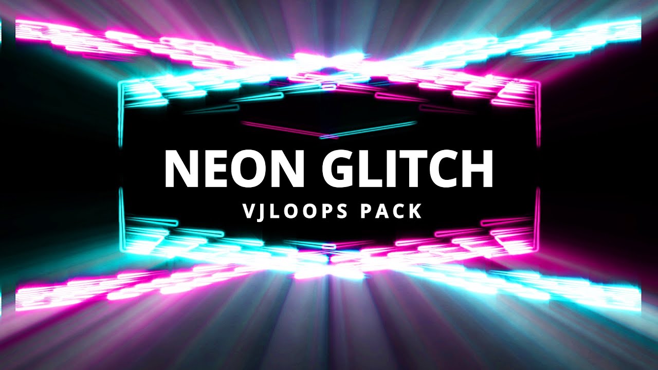 Neon Glitch || VJ Loops Pack - YouTube