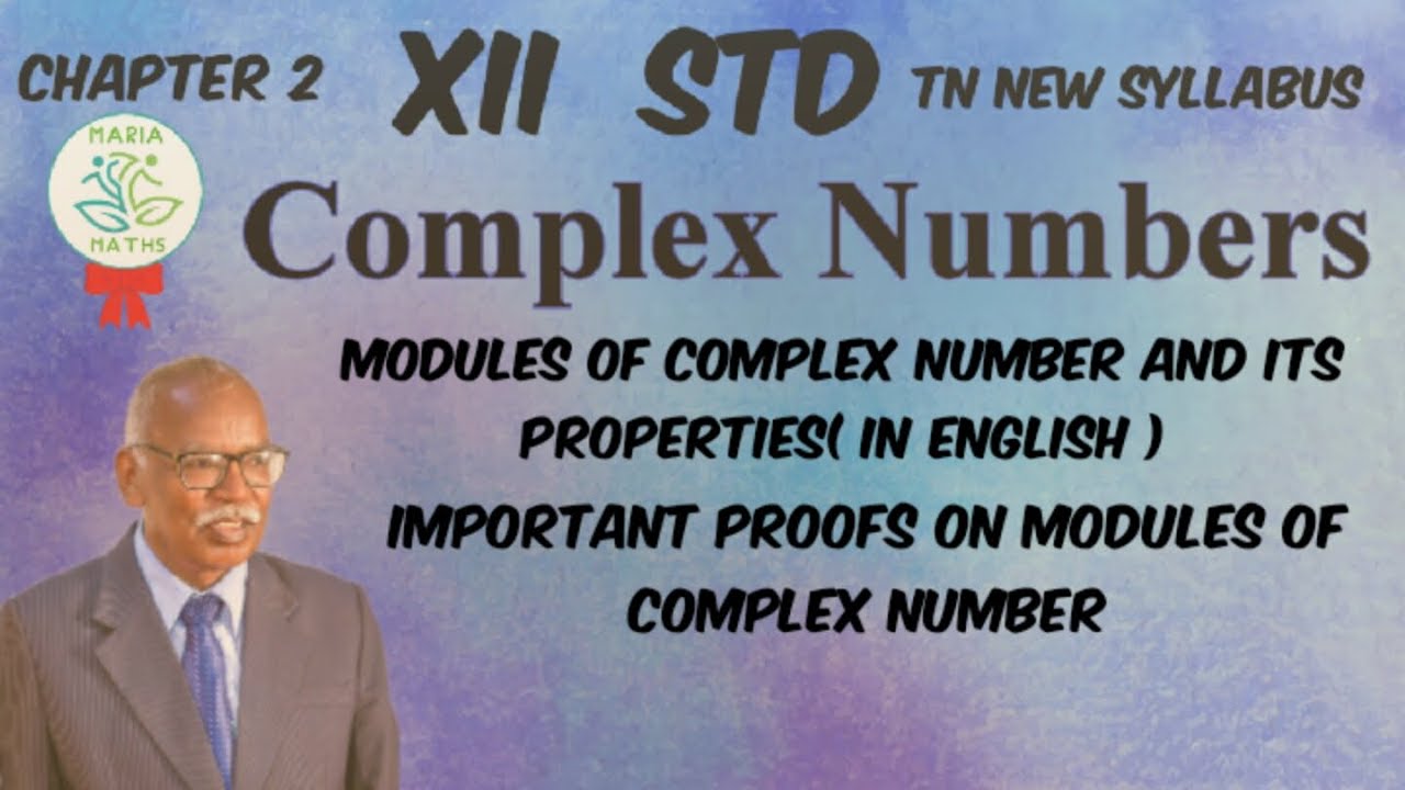 CH 2, complex number, modules of complex number, real part imaginary ...