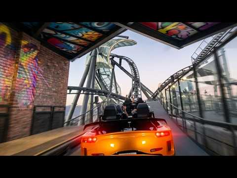 Fast & Furious Hollywood Drift POV (Third Row) Universal Studios Hollywood