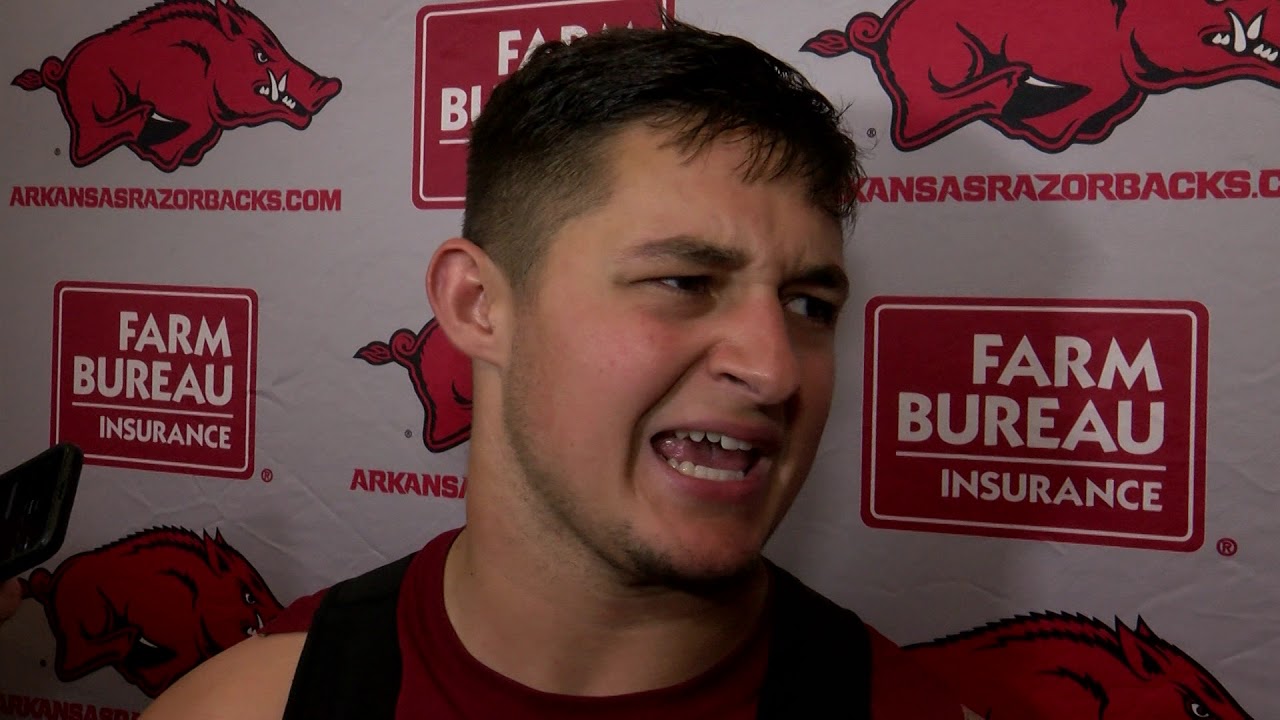 Grant Morgan Post Practice Interview 8-8-18 - YouTube