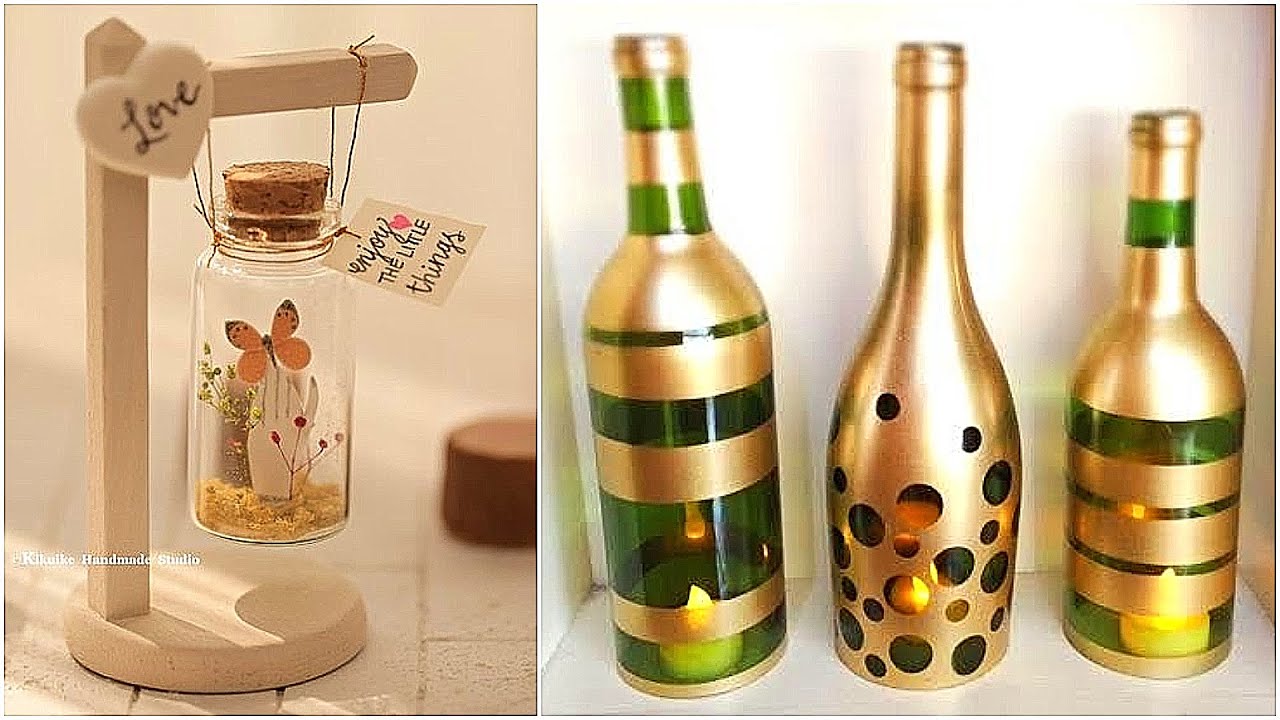 STYLISH DIY DECOR ITEMS FOR YOUR ROOM || 5-Minute Decor Tips To Upgrade ...