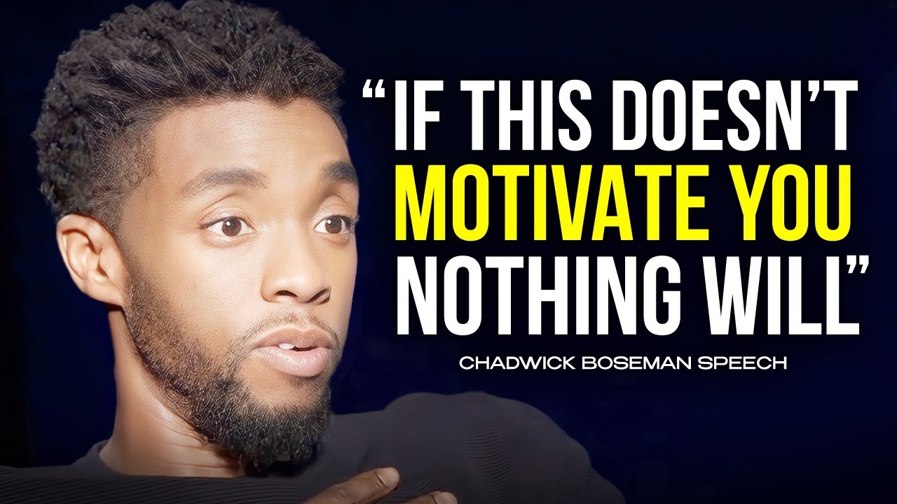 One of the Greatest Speeches Ever | Chadwick Boseman Motivation - YouTube