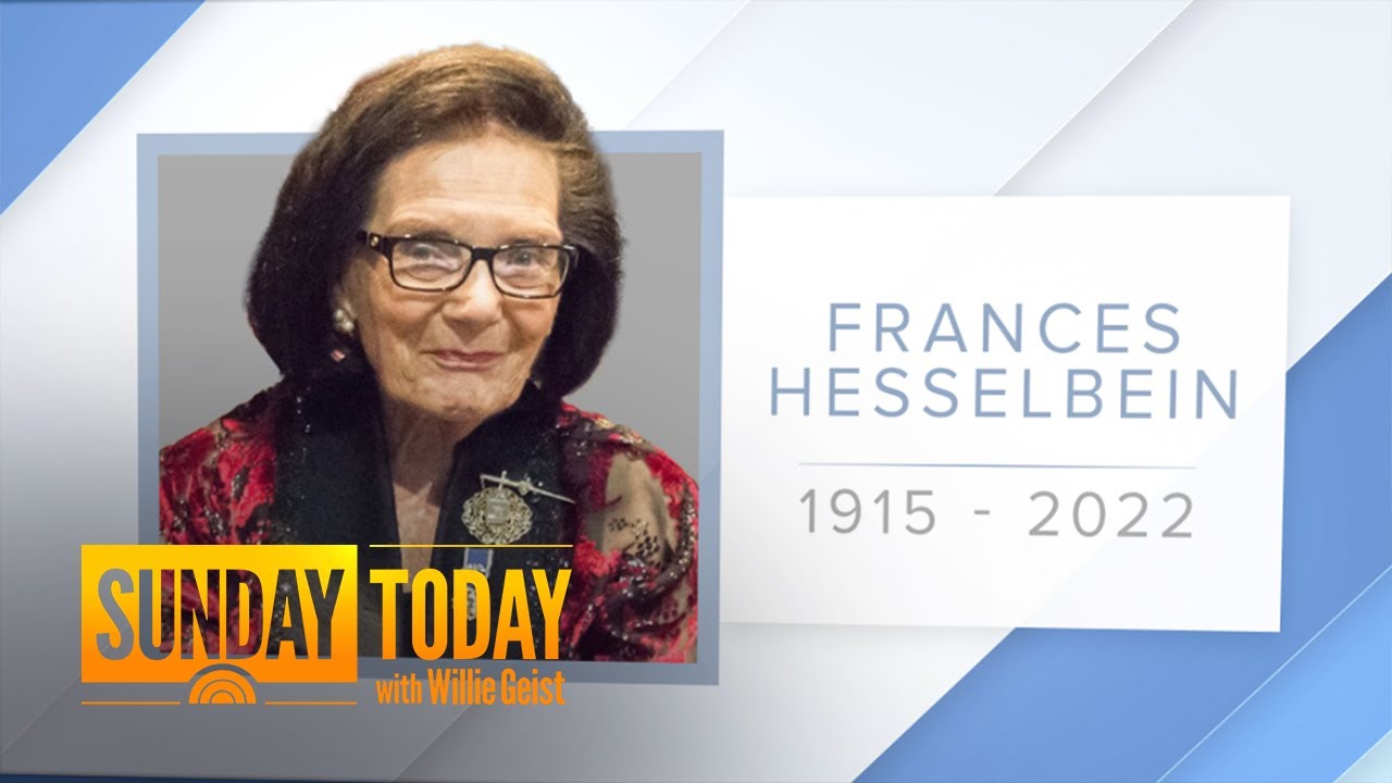 Frances Hesselbein, Revolutionary Girl Scouts Leader, Dies At 107 - YouTube