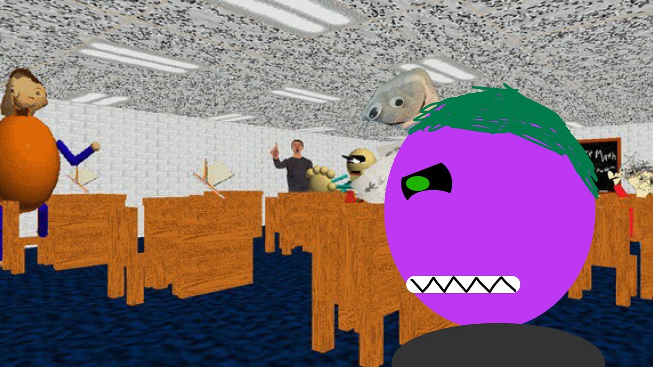 Time to rage (BALDI’S basics) - YouTube