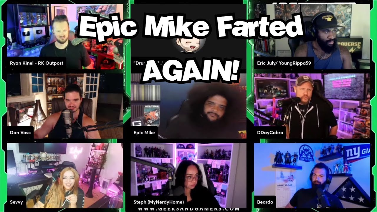 Epic Mike Farted AGAIN! - Geeks and Gamers Highlights - YouTube