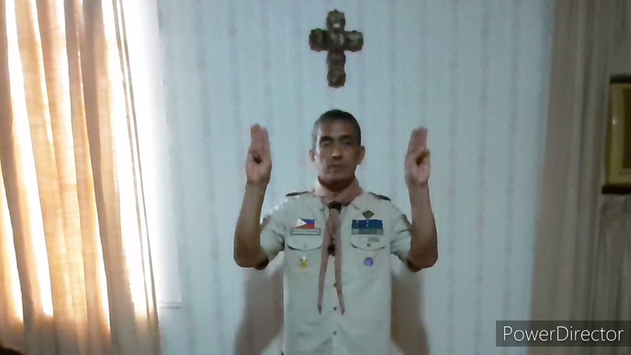 "Pagbabasbas" Scout Benediction - YouTube