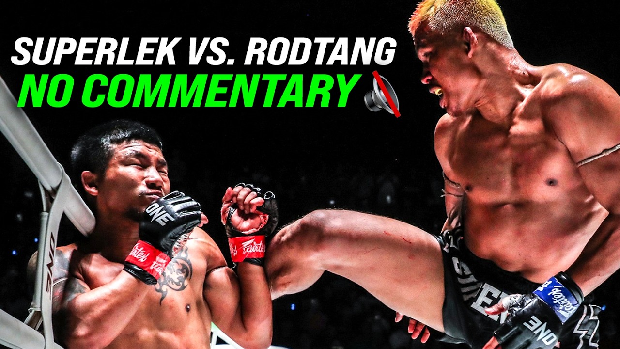 NO Commentary | Superlek vs. Rodtang 🤯 Historic Muay Thai Super-Fight ...