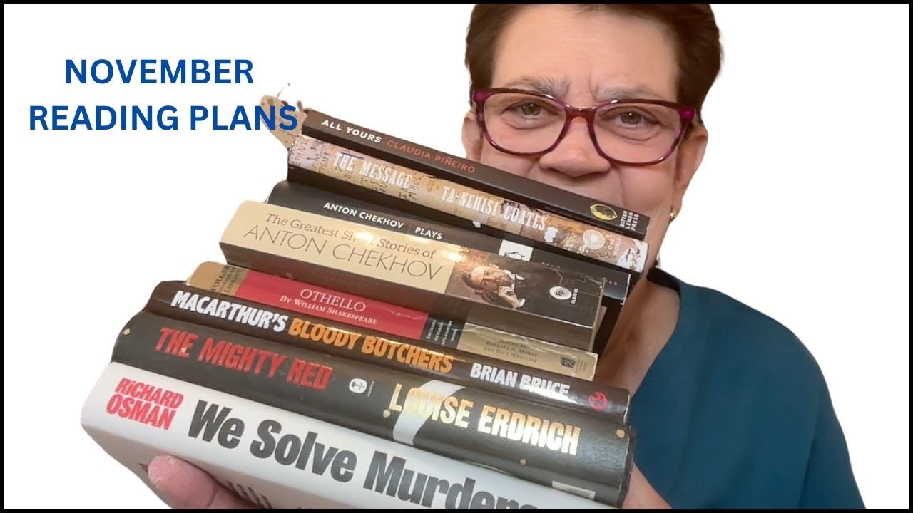 MY NOVEMBER READING PLANS - YouTube