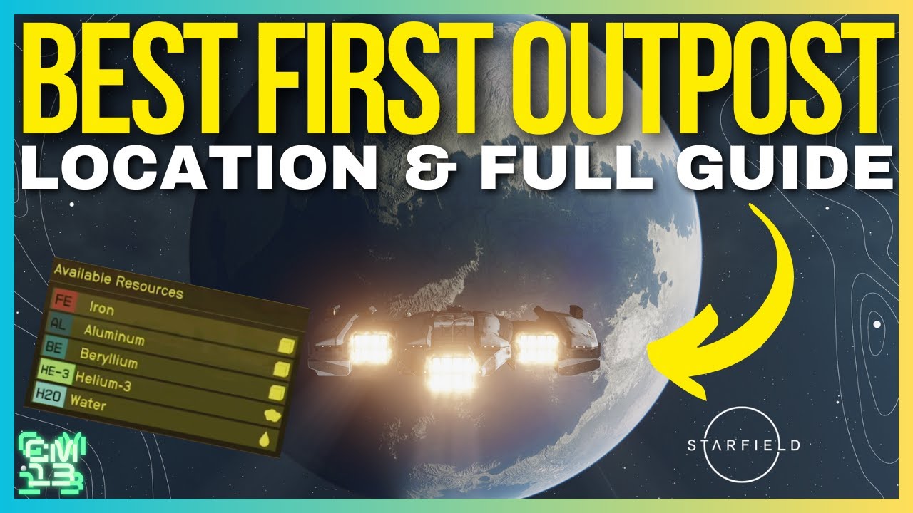 Starfield - How to find the BEST first outpost location + $100 Giveaway ...