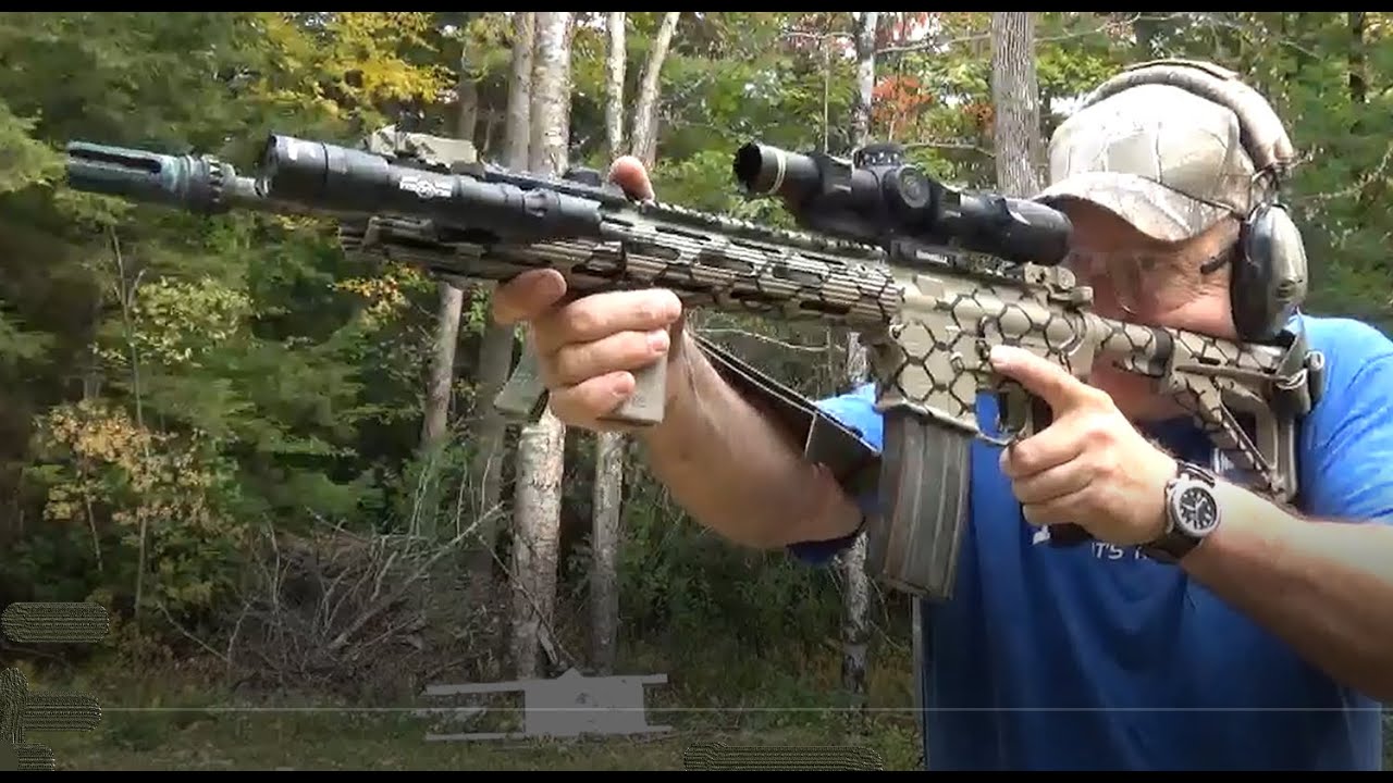 AR 15 Intermediate Level Shooting Drill The 3x5 - YouTube