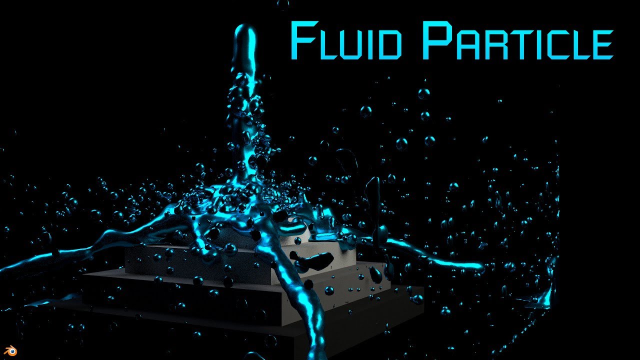 Blender 2.78 - Fluid Particle Simulation 1 - YouTube