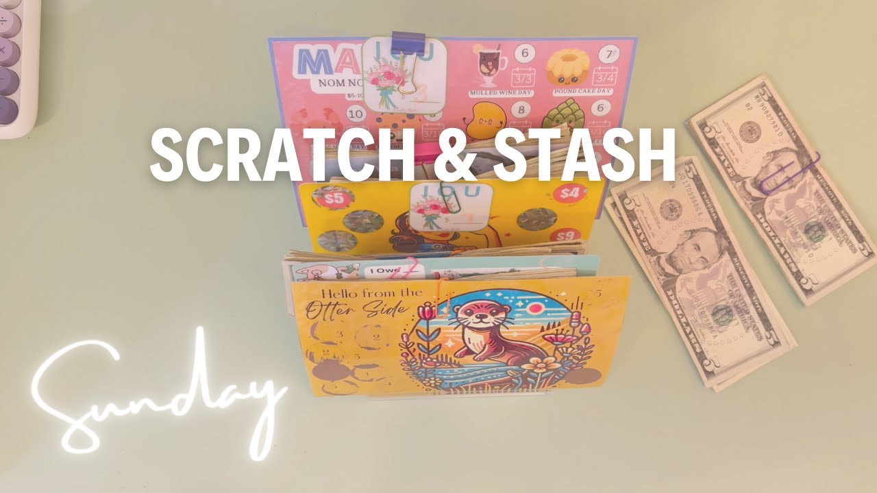 Scratch and Stash + New Christmas Book! - YouTube