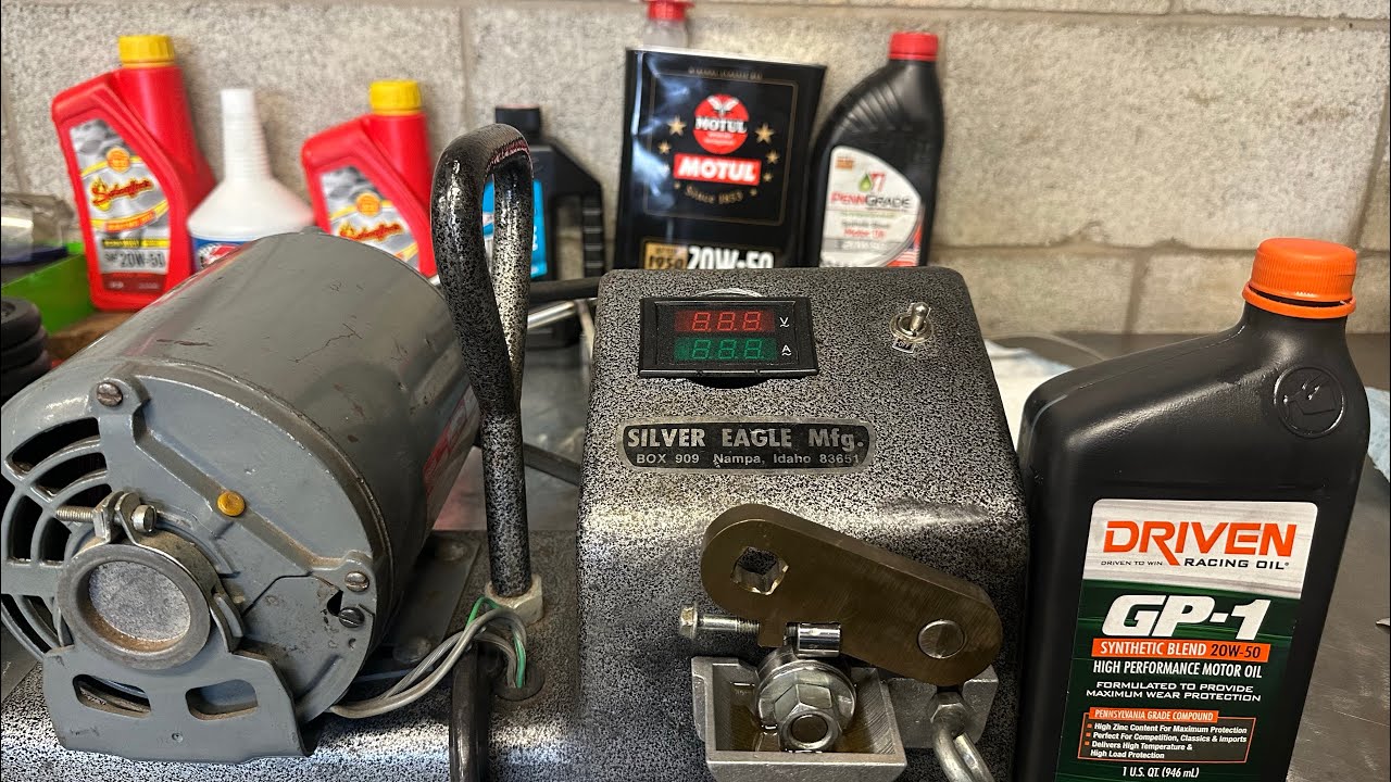 Oil abrasion test on driven GP1 best oil yet? Find out! - YouTube