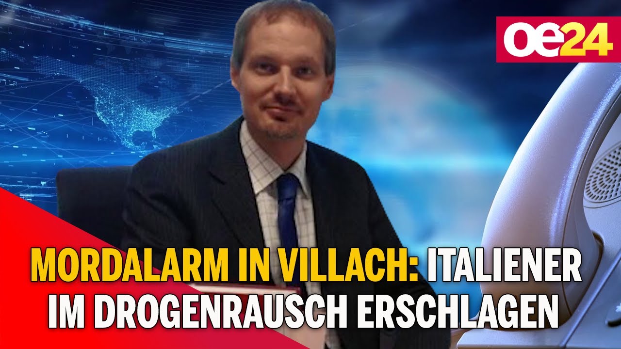 Mordalarm in Villach: Italiener im Drogenrausch erschlagen - YouTube