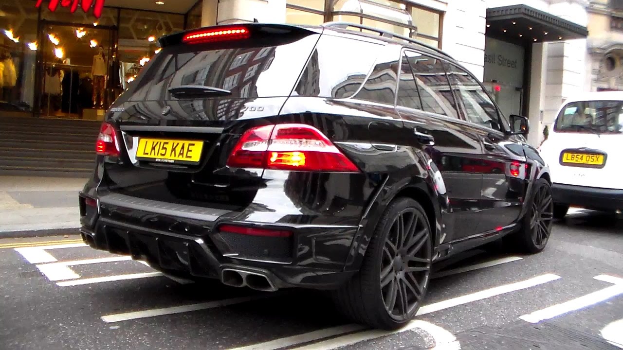 Brabus ML700 revs & sound HD - YouTube