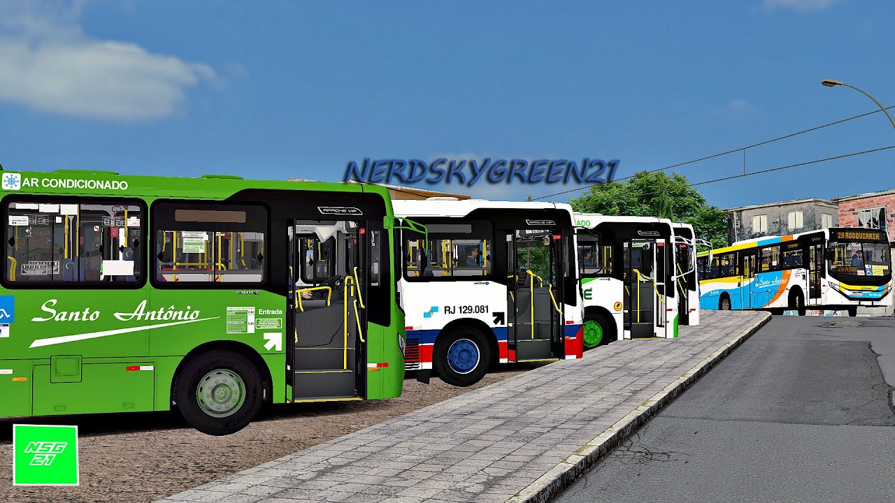 [OMSI 2] LANÇAMENTO Caio Apache Vip V mb of-1721 Bluetec 6 AC Padrão RJ ...