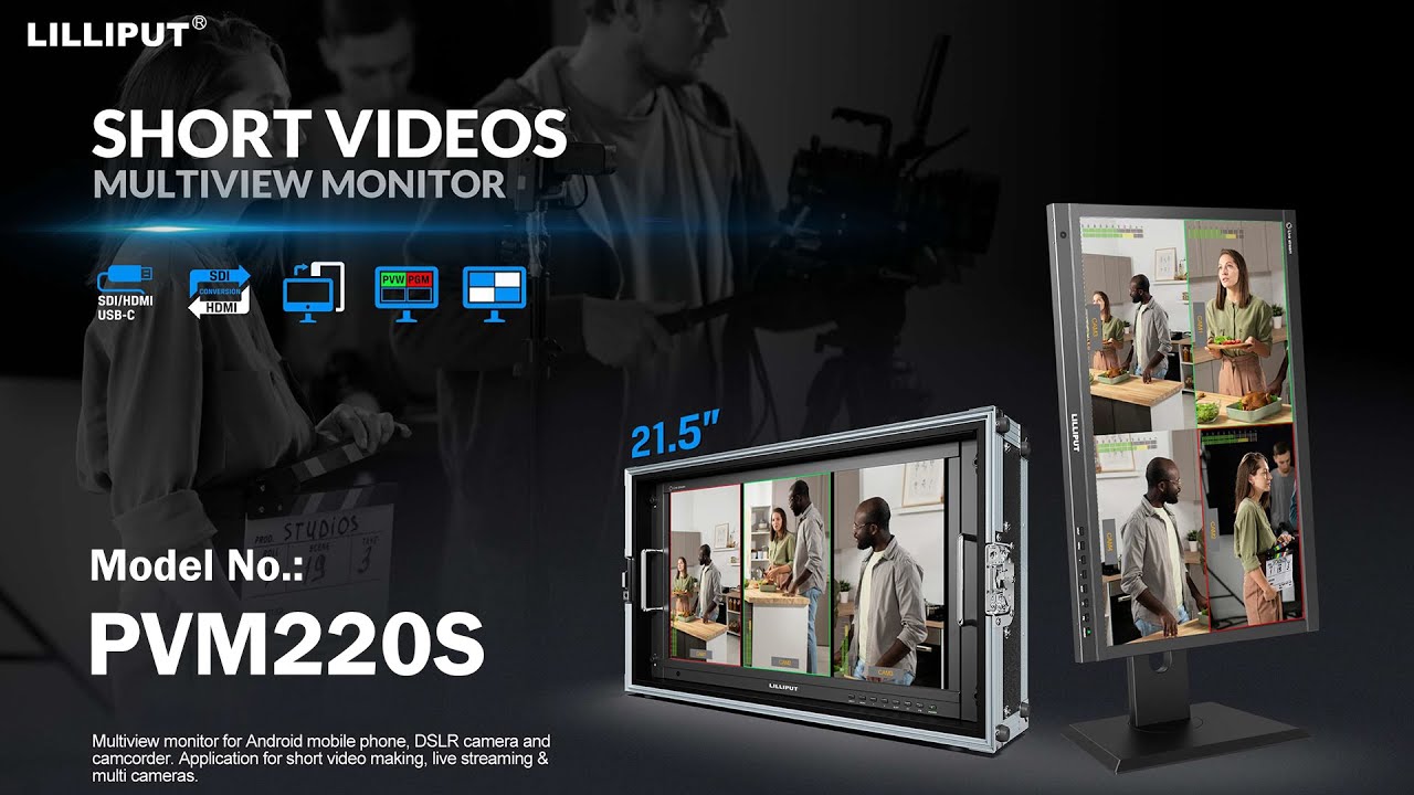 LILLIPUT PVM220S Multi-View Monitor Official Guide - YouTube