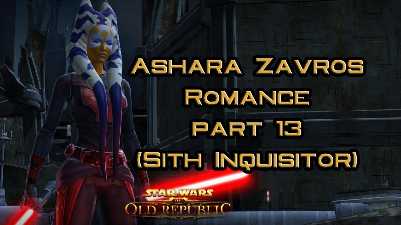SWTOR Ashara Zavros Romance part 13: The first night together (version ...