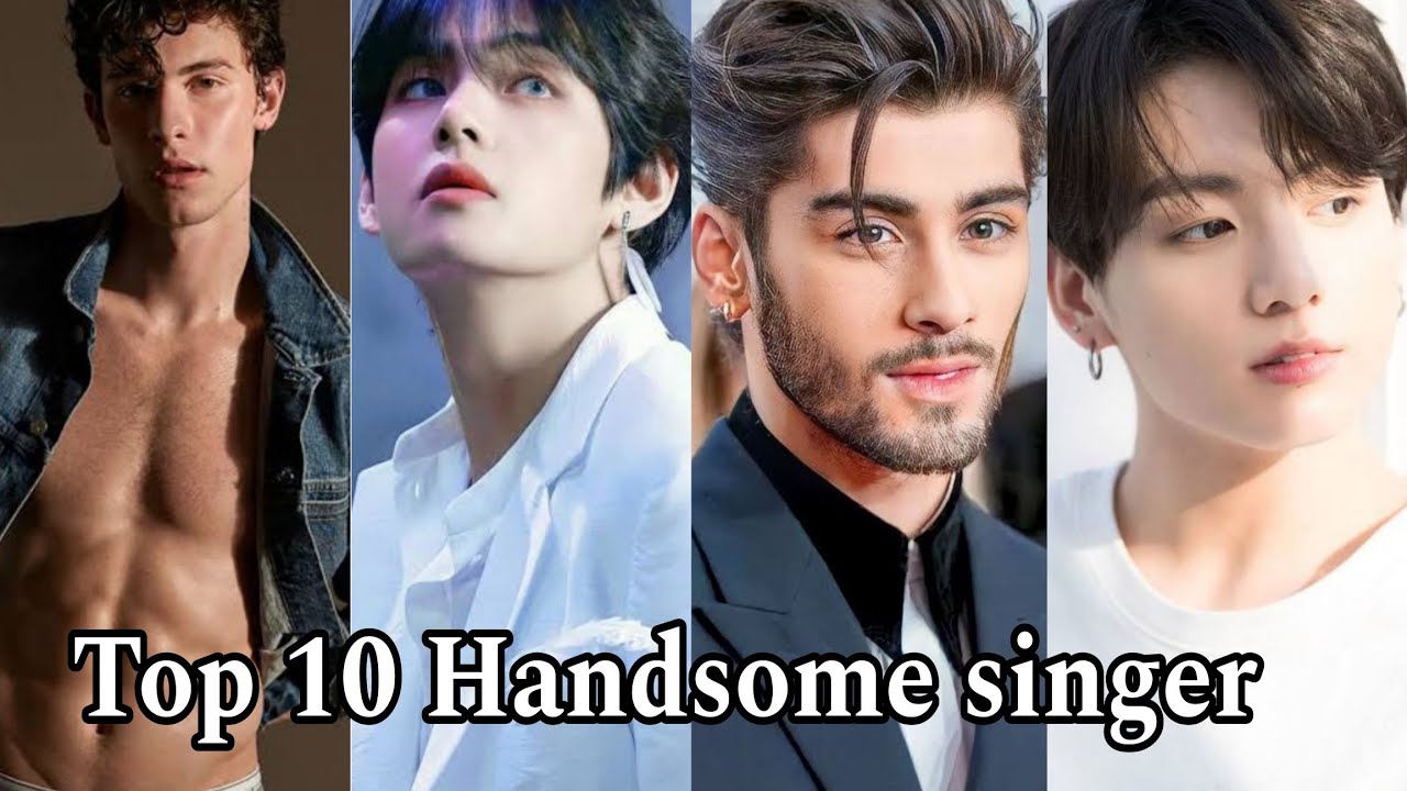 Top 10 Handsome singer in the world 2024 list | #handsome #viral #video ...