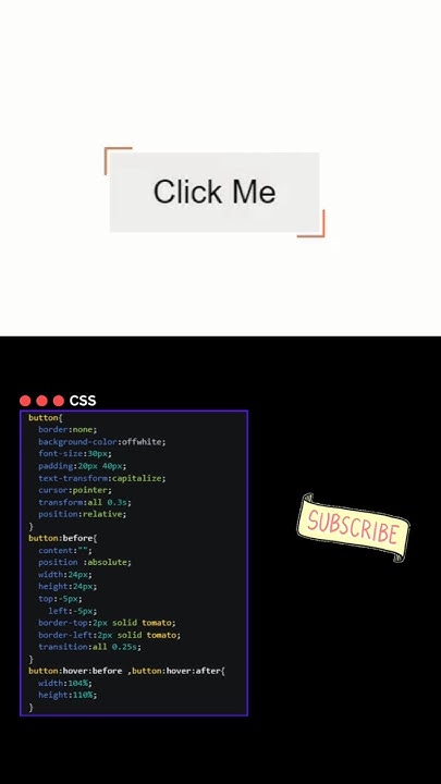 Css Buttons Border Animation Coding Htmlcsswebsite Webdesign