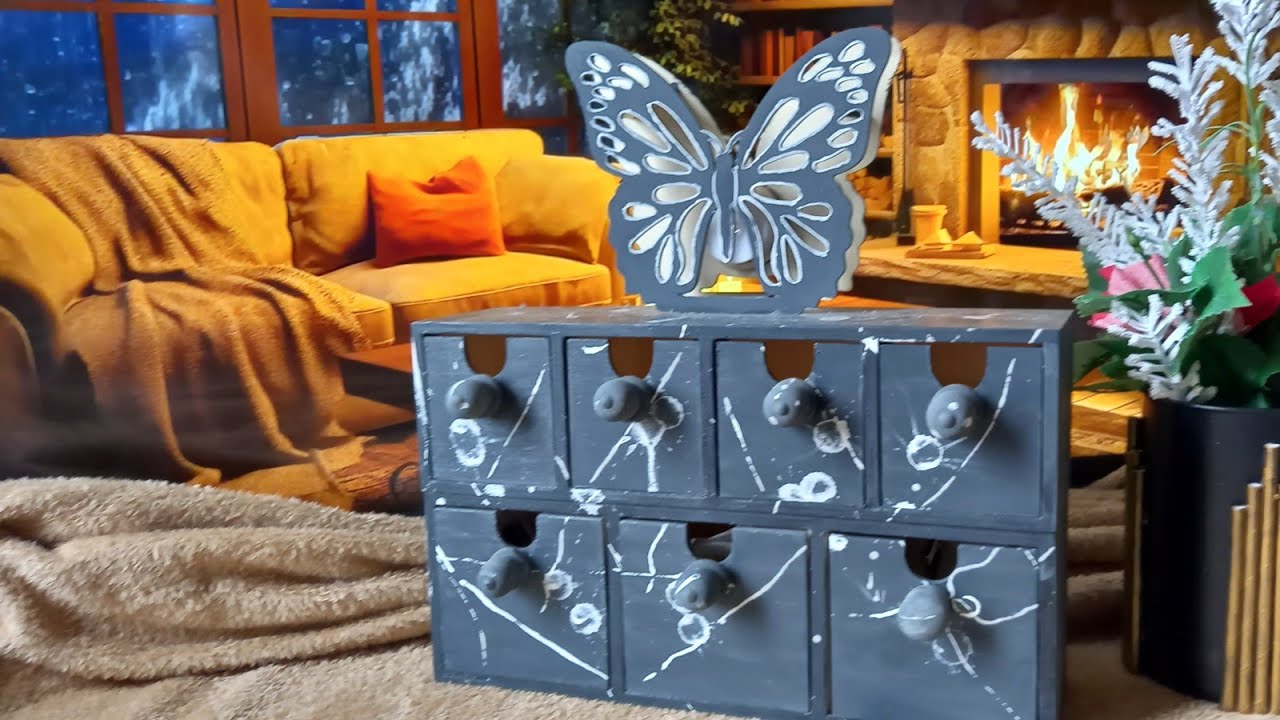 How to customize a storage box From Dollar Tree - YouTube