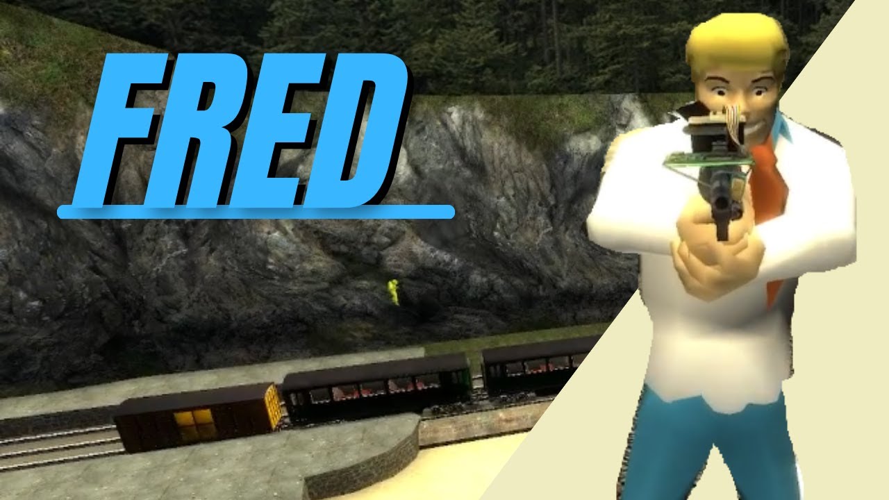 Fred and the train wreck incident / GMOD Sandbox moments - YouTube