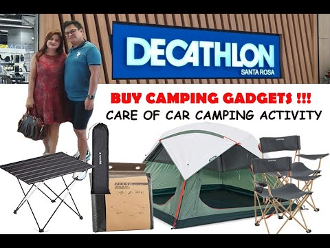 BUYING BEST CAMPING TENT & GADGETS IN DECATHLONE SM CITY SANTA ROSA ...
