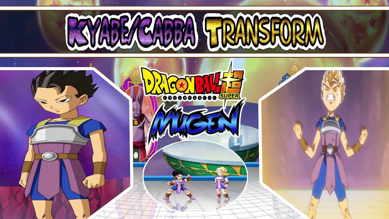 M.U.G.E.N. CHAR | Kyabe/Cabba Transform by Joe Flizz - YouTube