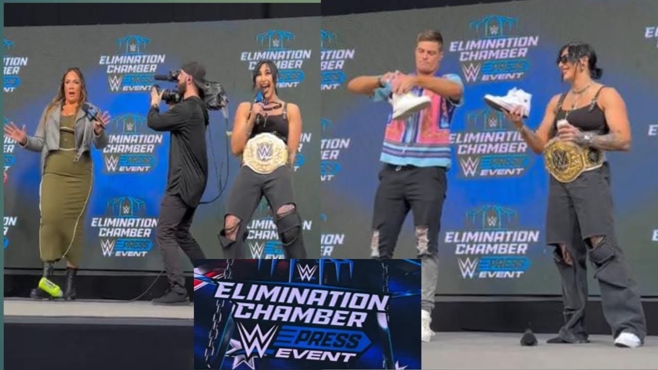 Rhea Ripley Prime Drinks Over Nia Jax And Grayson Waller & Rhea Ripley ...