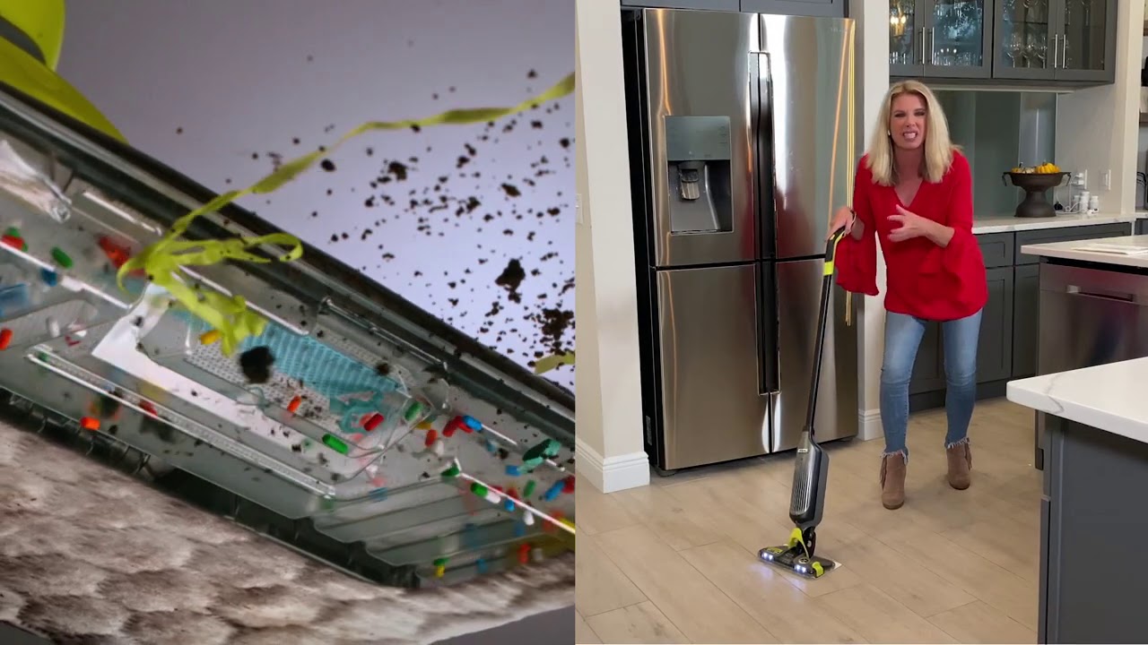 Shark Cordless VACMOP Pro Vac Spray Mop - YouTube