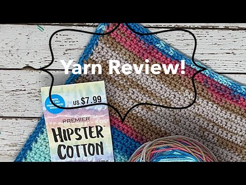 Hipster Cotton Yarn | #review #yarnreview #michaels