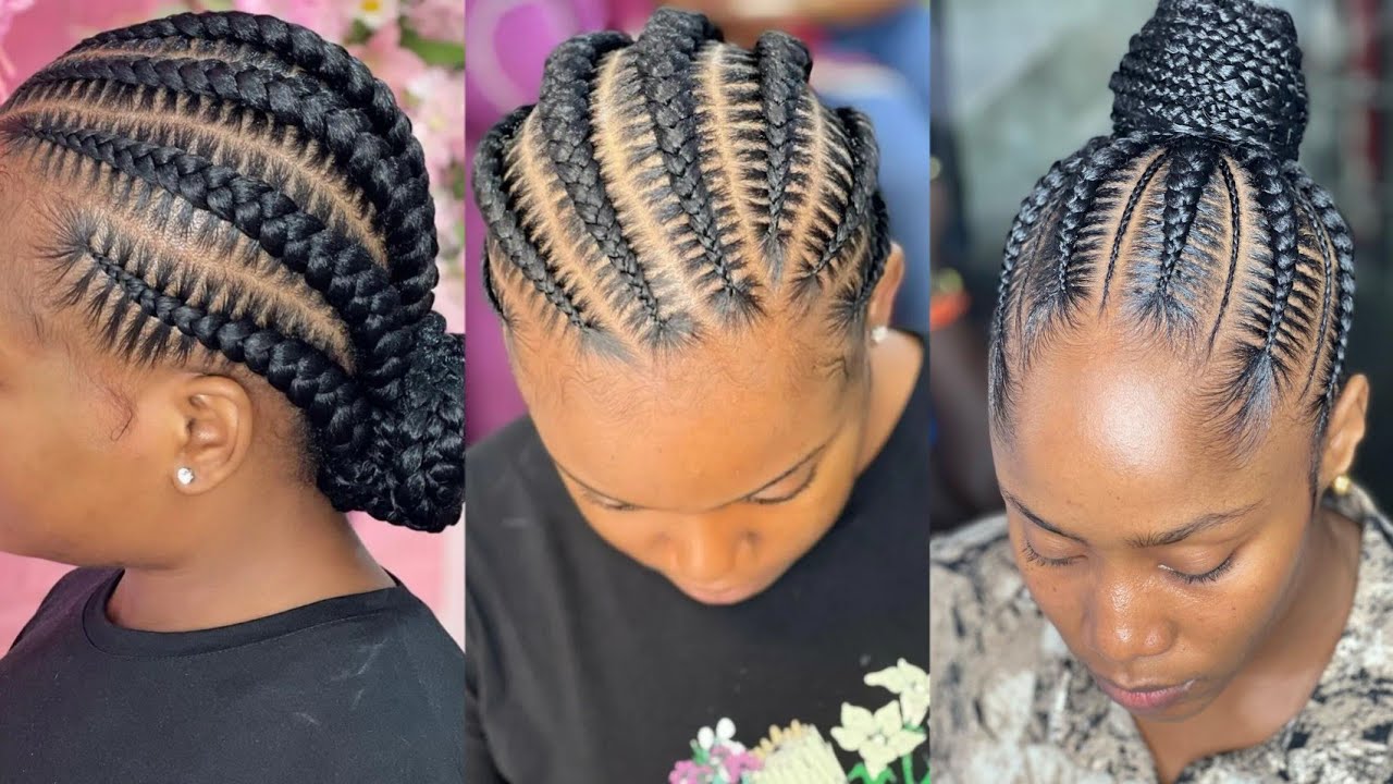 MTINDO BOMBA WA NYWELE KWA WANAWAKE || STITCHES HAIR STYLES || MISUKO ...
