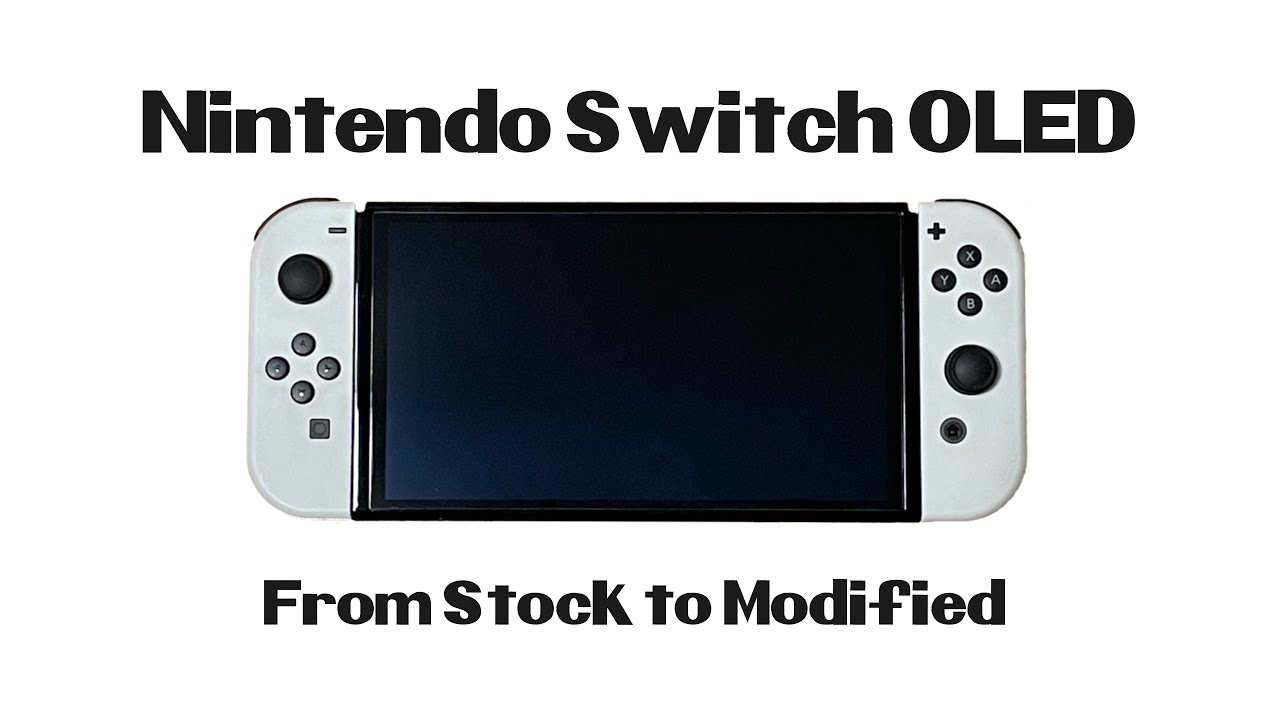Nintendo Switch OLED Build Part 1 - YouTube