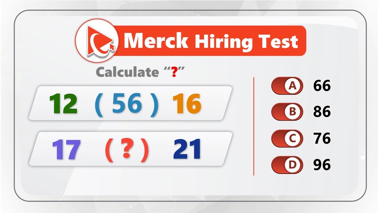 Merck Hiring Assessment Test Crash Course - YouTube