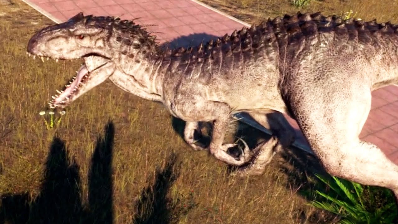 indominus rex Dinosaurs hunting, run,... sleep in Jurassic world ...