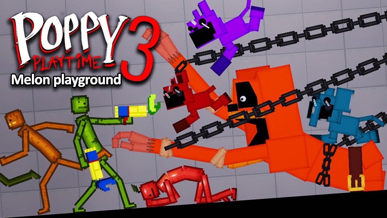 Poppy Playtime Chapter 3 In Melon Playground Part 2 - People Playground ...