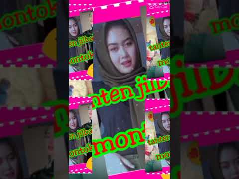 tante jilbab monok