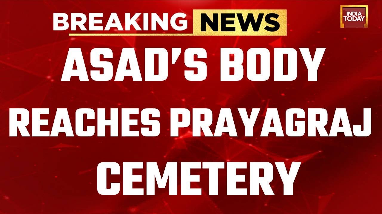 LIVE: Asad Ahmad Body Directly Taken To Cemetery | Asad's Burial To Be ...