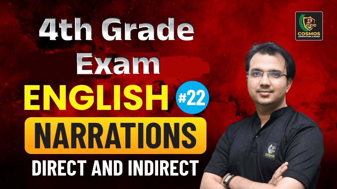 4th grade English Classes 2025 | English for Rajasthan 4th Grade Exam | Reported Speech - YouTube