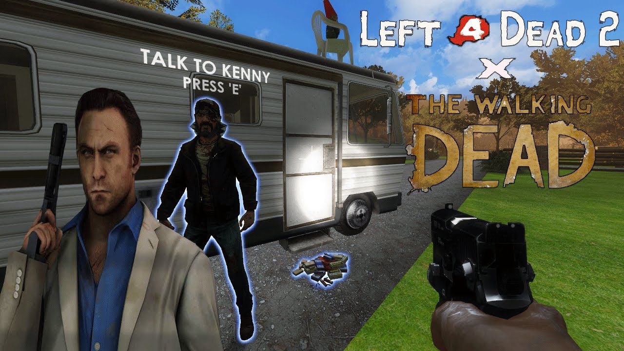 Left 4 Dead 2 Modded Map - (Left 4 Dead 2 X The Walking Dead) - YouTube