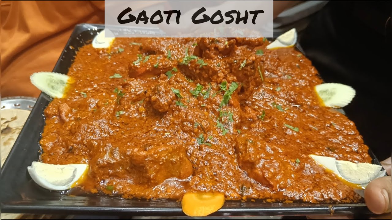Gaoti Gosht Recipe | Maharashtrian Style Gosht Recipe | Unique,Tasty ...