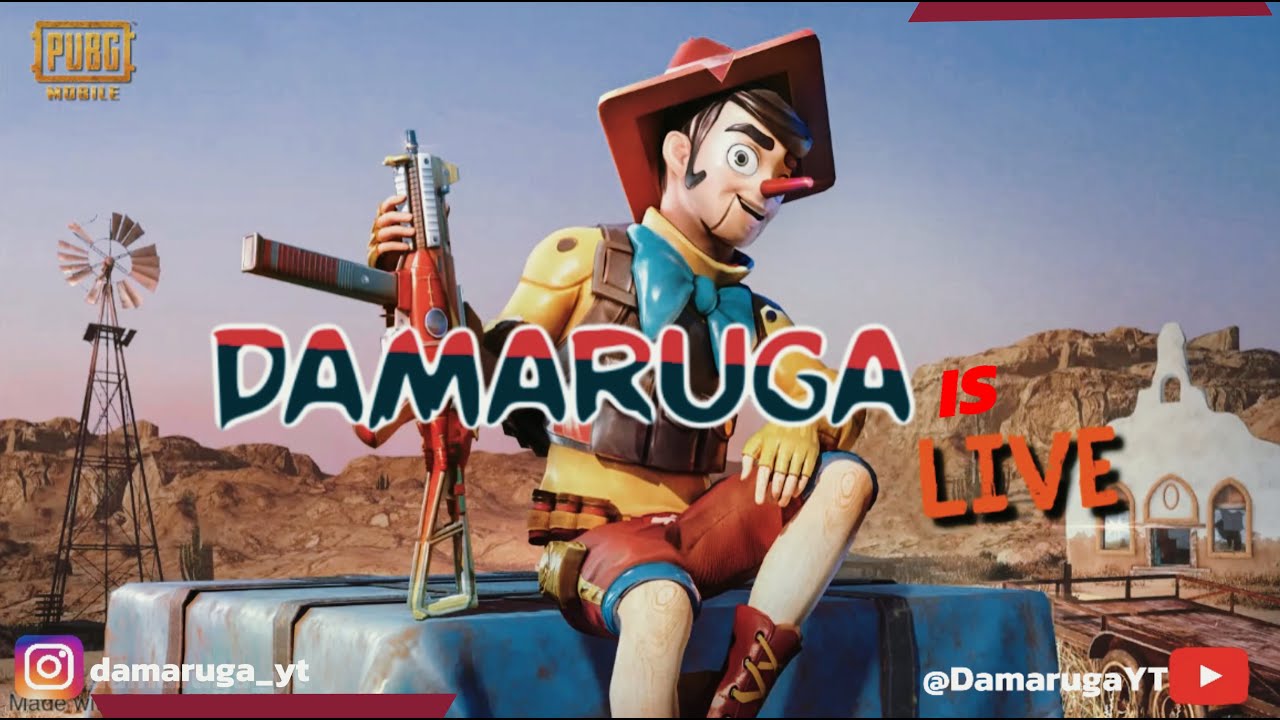 🔴LIVE || PUBG MOBILE LIVE - KUDLA JAVANER || DAMARUGA GAMEPLAY LIVE ...