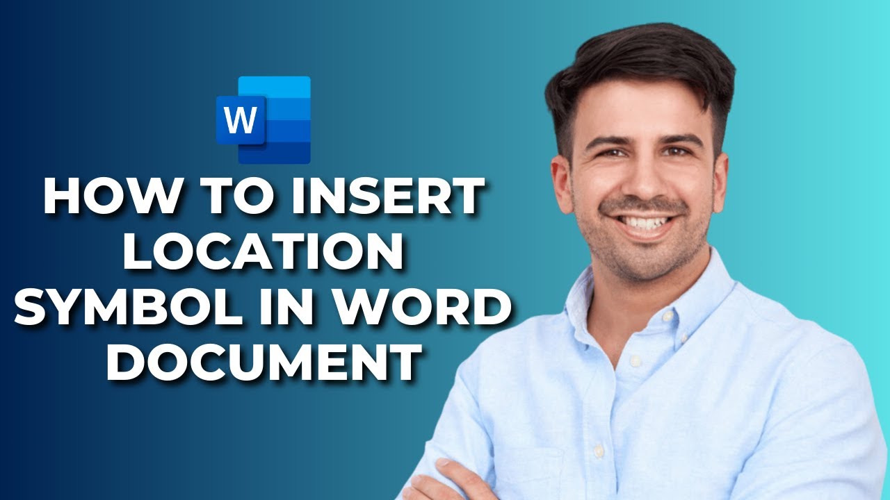 How to insert Location Symbol in Word Document │Ai Hipe - YouTube