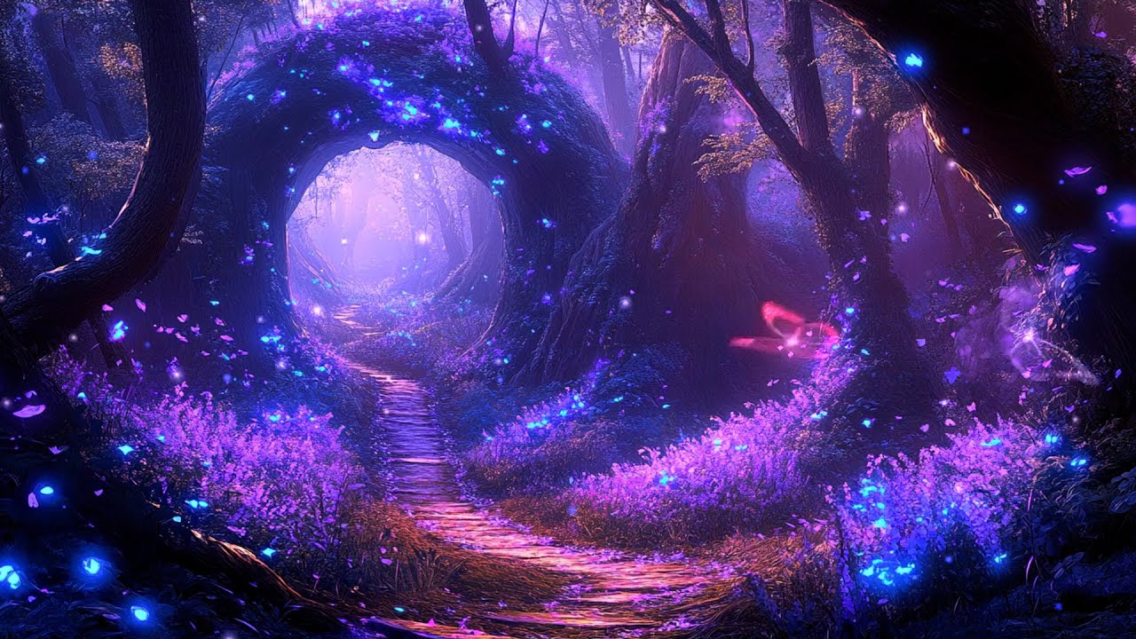 Relax Your Mood & Sleep Well with Magical Forest Music | Mystical ...
