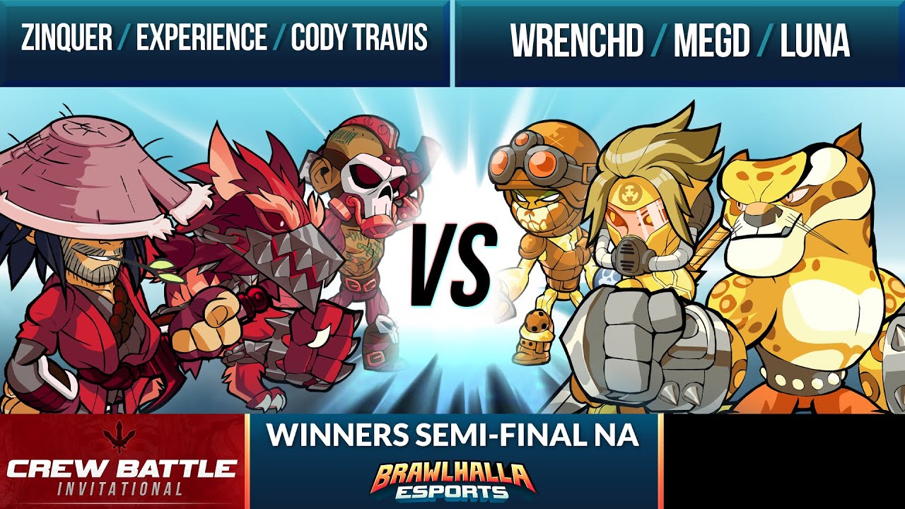 Team Red vs Team Yellow - Winners Semi-Final - Crew Battle Invitational ...