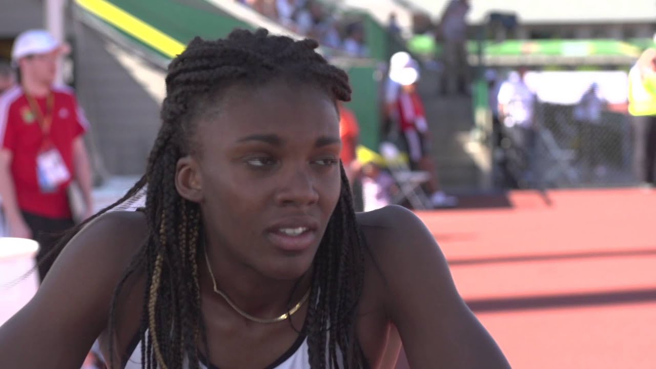 IAAF World Junior Championships 2014 - Mariam ABDUL-RASHID CAN 400m ...