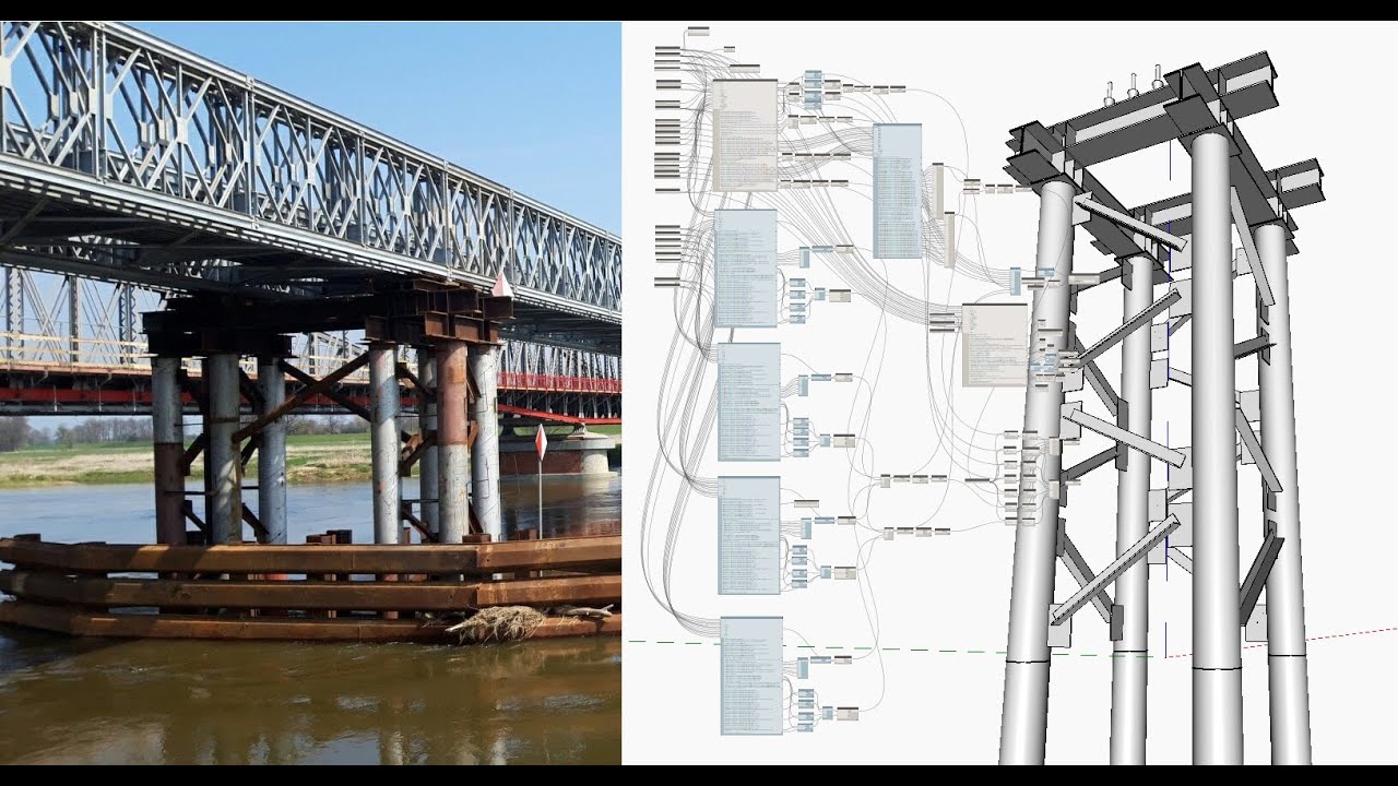 Temporary Parametric Bridge Support in Dynamo - YouTube