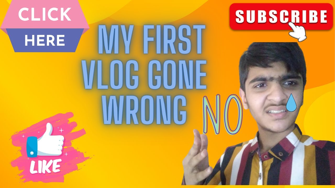First Vlog Gone Wrong Shit | Anas Bhai Vlog - YouTube