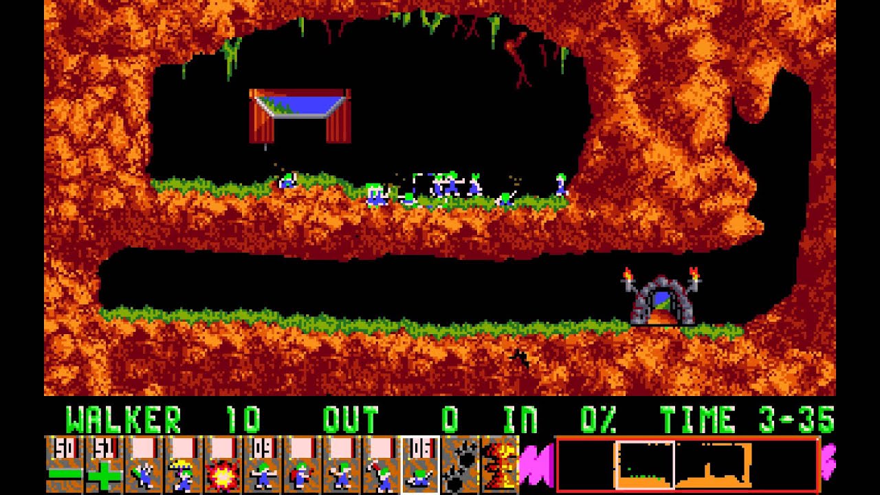 Lemmings Remake - YouTube