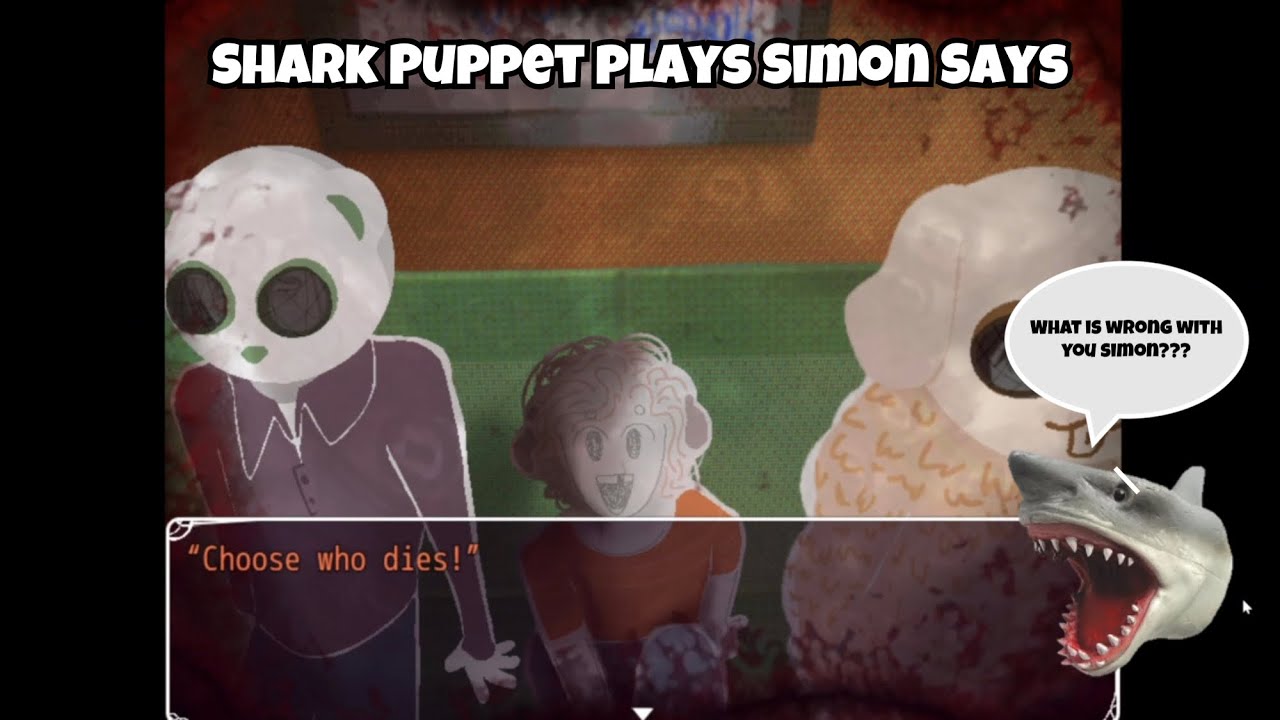 SB Movie: Shark Puppet plays Simon Says! - YouTube